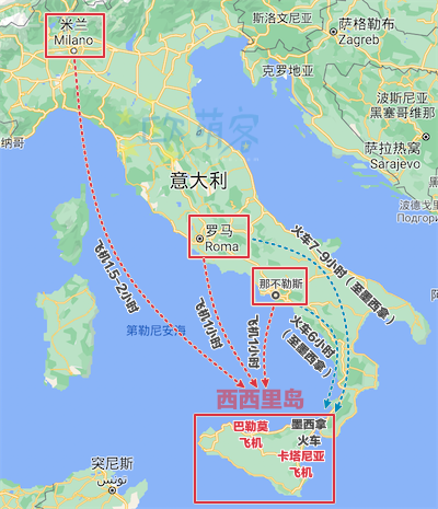 西西里岛旅游攻略